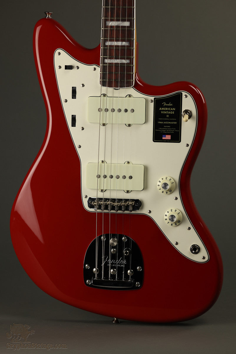 Fender American Vintage II 1966 Jazzmaster®, Rosewood Fingerboard, Dak ...