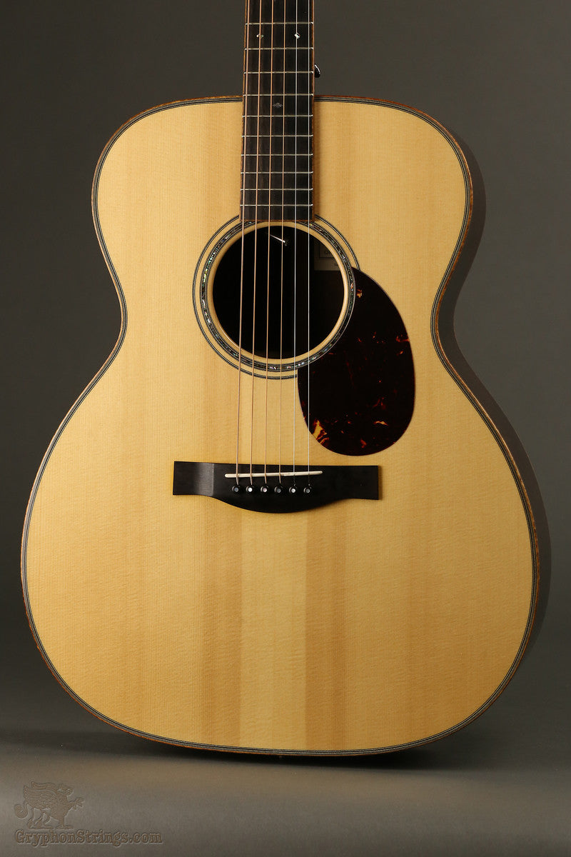 2015 Santa Cruz Guitar Company OM Grand Custom Brazilian/Moon Spruce S ...