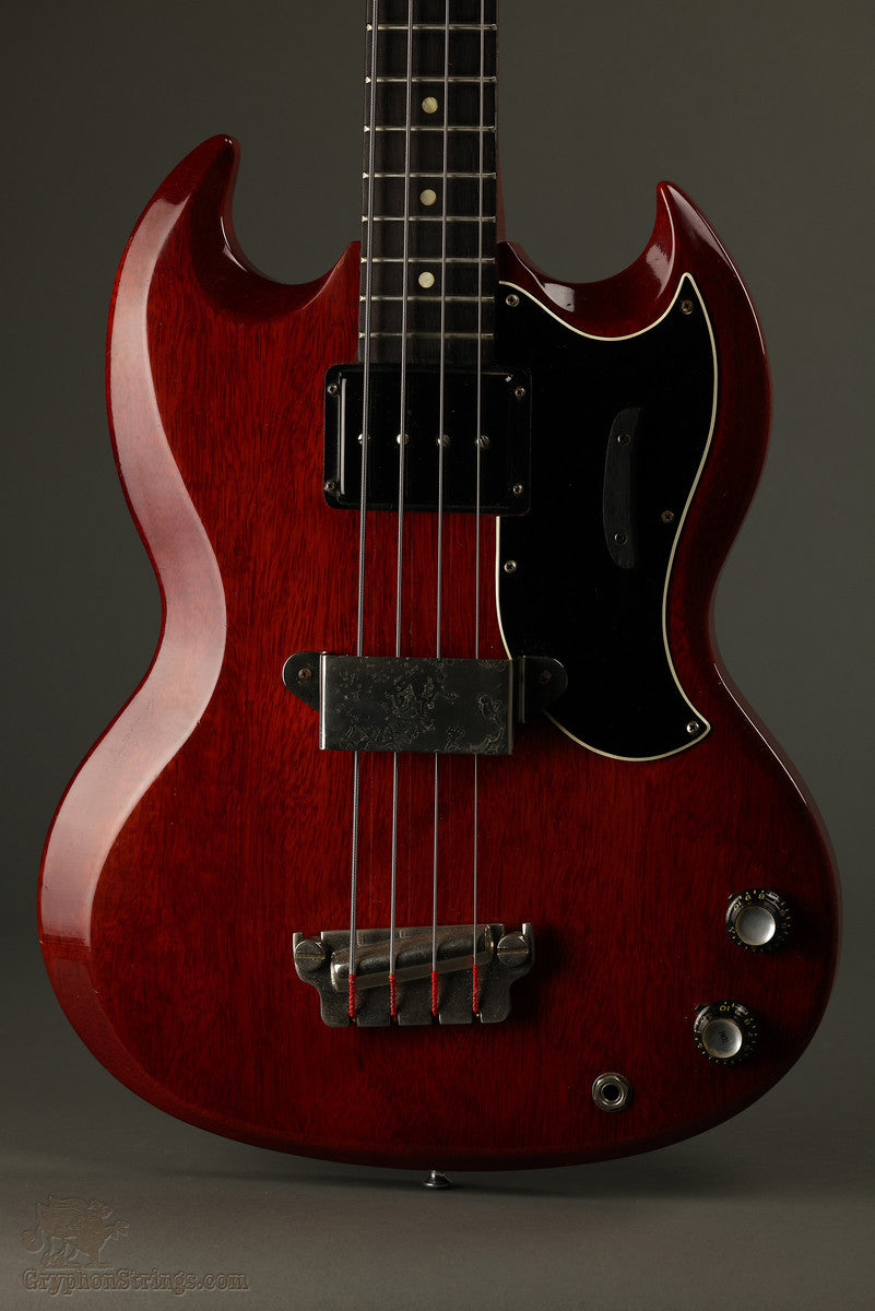 1963 Gibson EB-0 Solid Body Electric Bass Used – Gryphon Strings