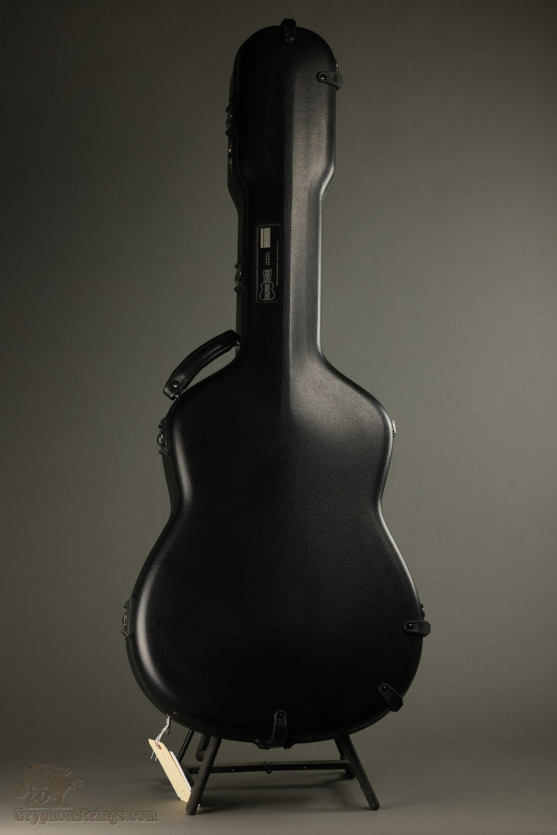 Calton Cases Dreadnought Case, Square Shouldered, Black Exterior, Red ...