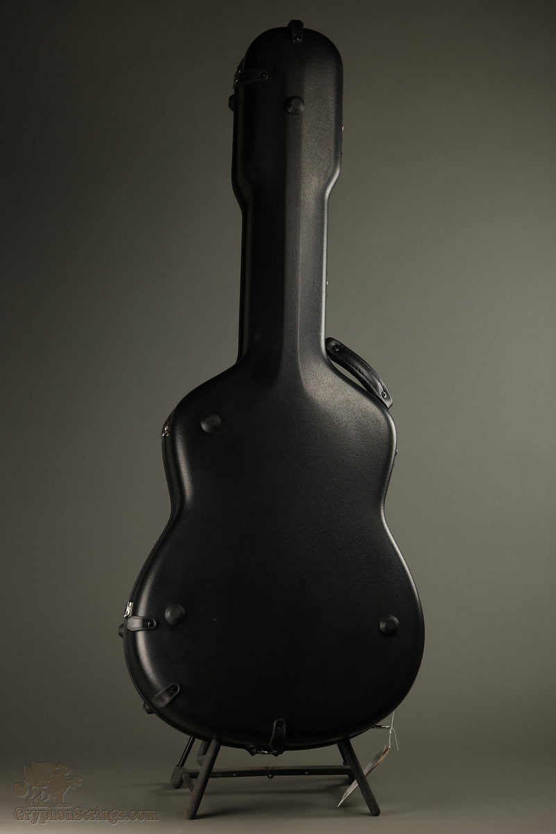 Calton Cases Dreadnought Case, Square Shouldered, Black Exterior, Red ...