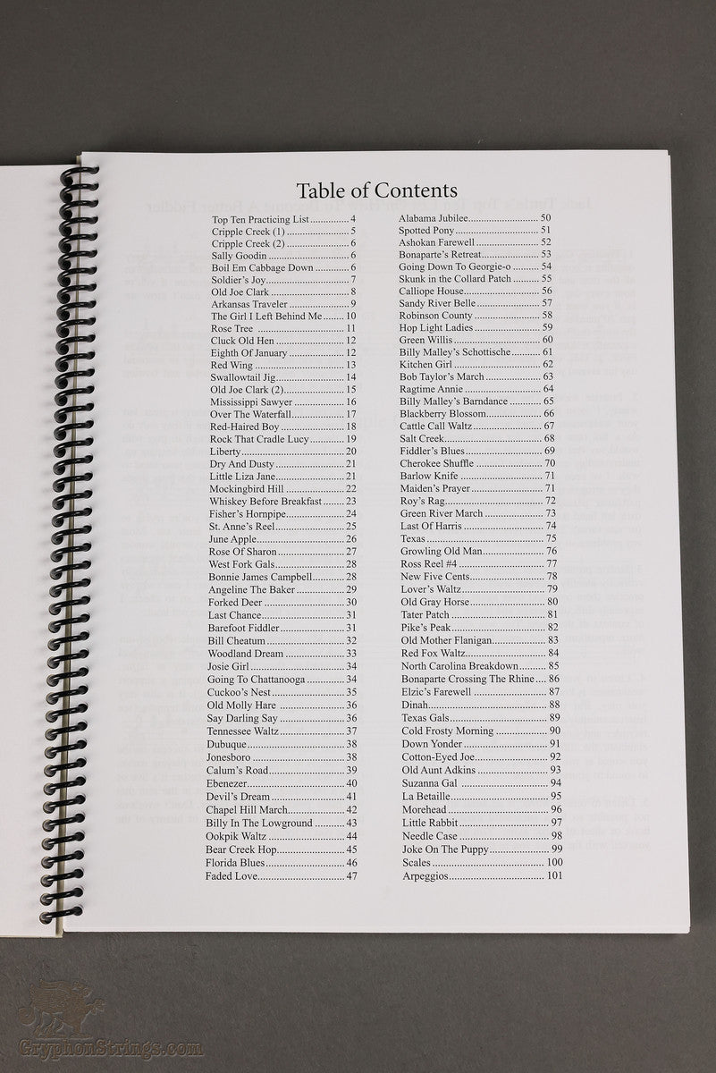 Jack Tuttle's Traditional Fiddle Collection Vol. 1 – Gryphon Strings