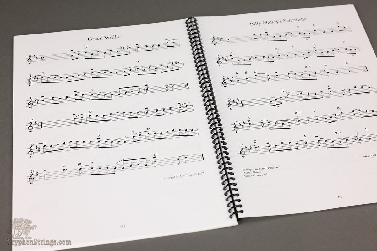 Jack Tuttle's Traditional Fiddle Collection Vol. 1 – Gryphon Strings